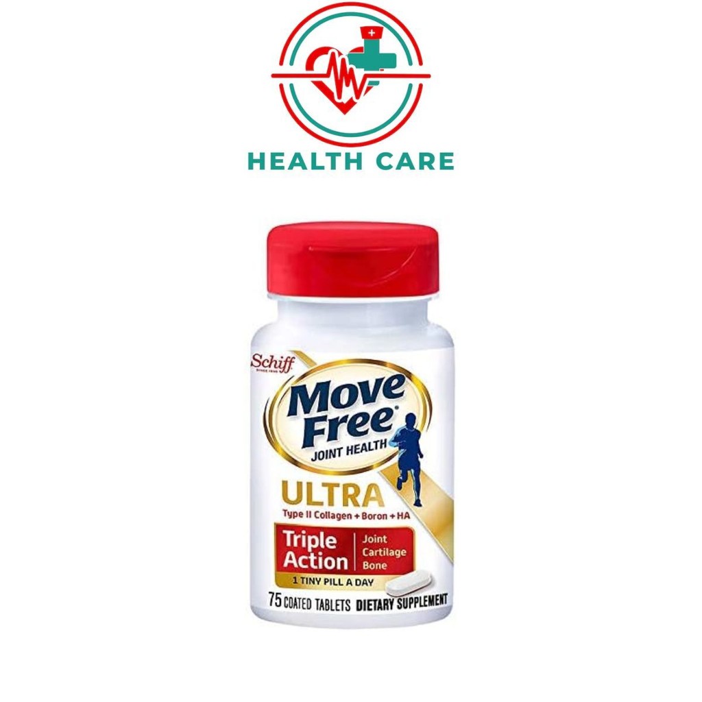 Schiff Move Free Ultra Triple Action Joint Supplement, 75 Tablets ...