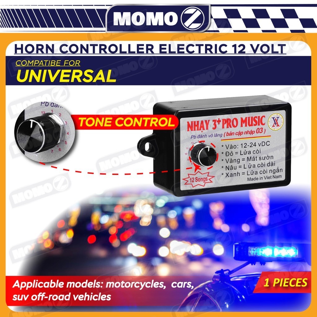 12-Tone Car Perodua Myvi Proton Saga Universal Horn Controller Electric ...