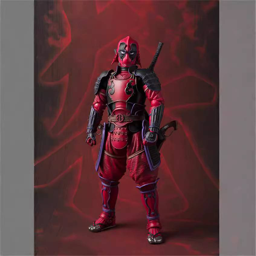 17cm Bandai Deadpool Action Figure Movie Avengers Famous General ...