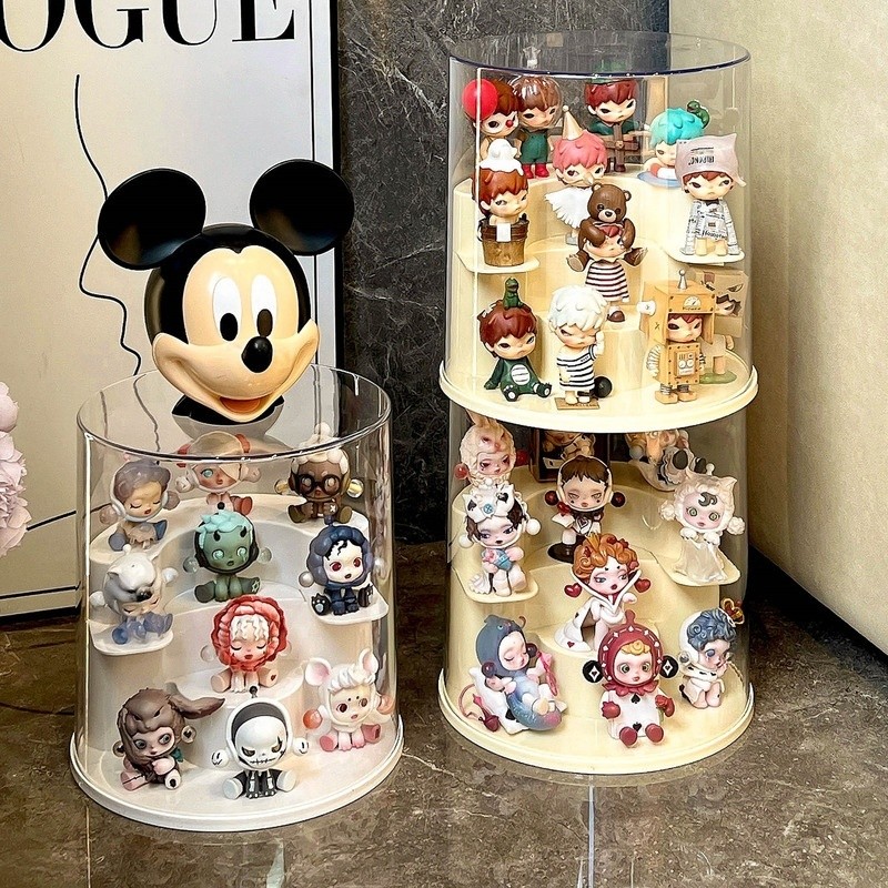 Display Cabinet Bookshelf Cabinet Acrylic blind box storage box display ...