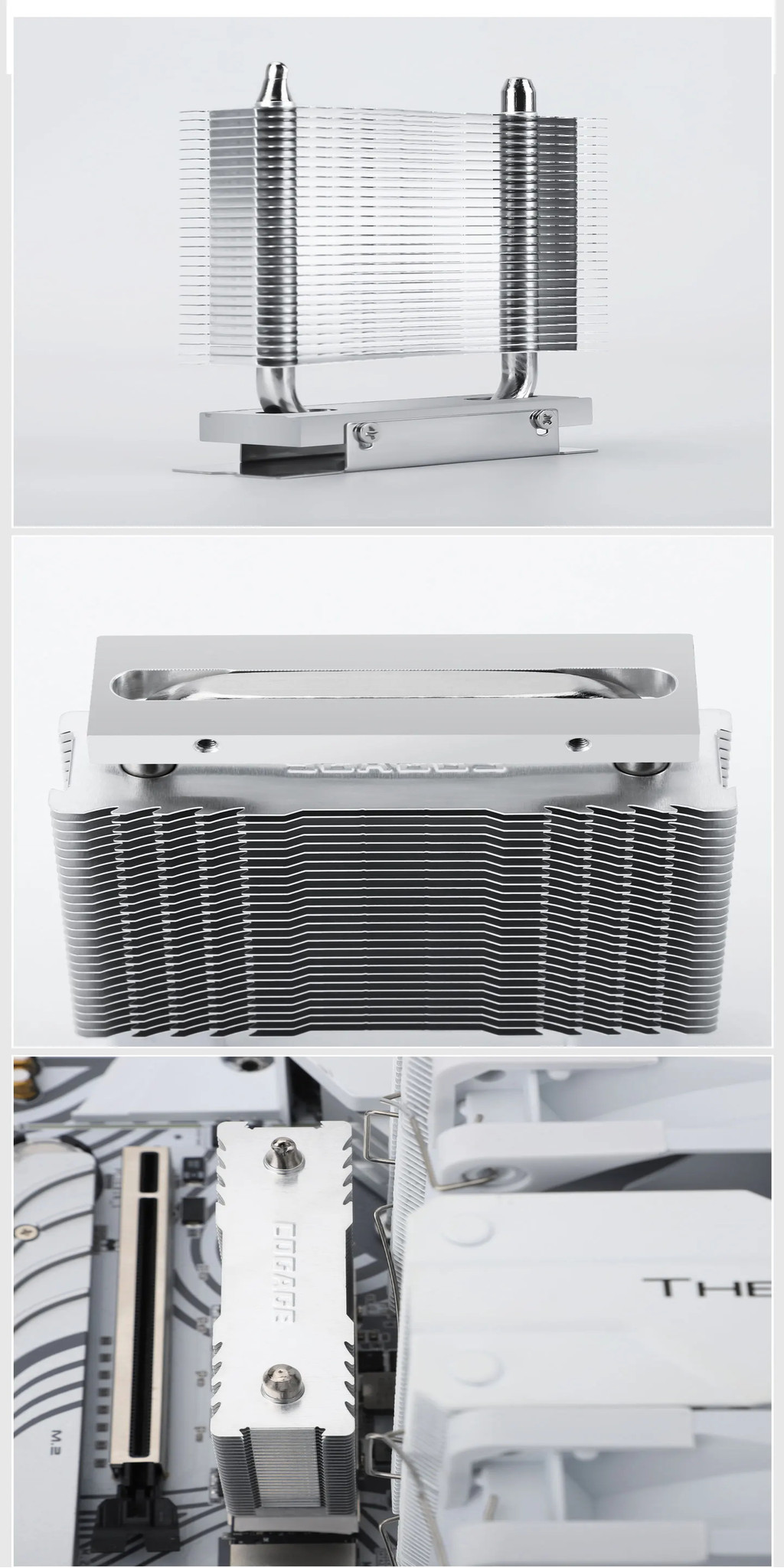 Thermalright COGAGE SSD H2 PRO M.2 Solid-state radiator, supports PCI ...