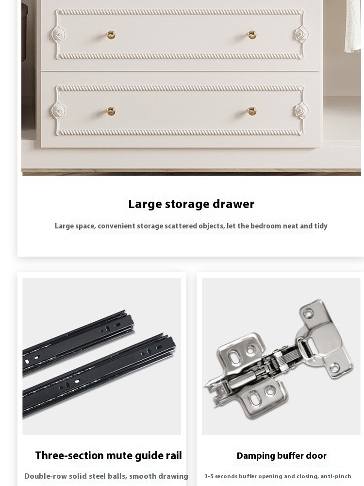 Mather Door Sliding Modern Wardrobe Wardrobe Simple Small Wardrobe ...