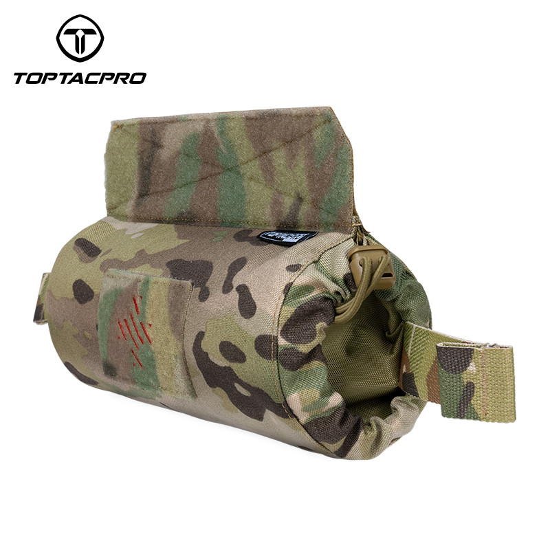 TOPTACPRO Tactical Medical IFAK Pouch Roll 1 Trauma First Aid Kit Belt ...