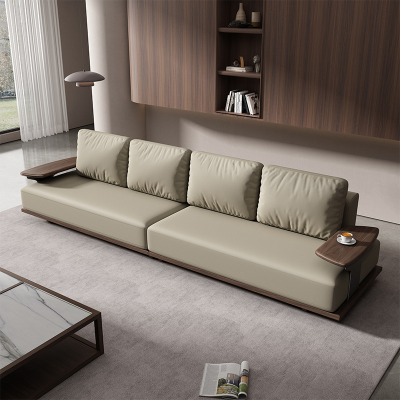ME Cong Liangxin Chinese solid wood sofa, black walnut wood, small ...