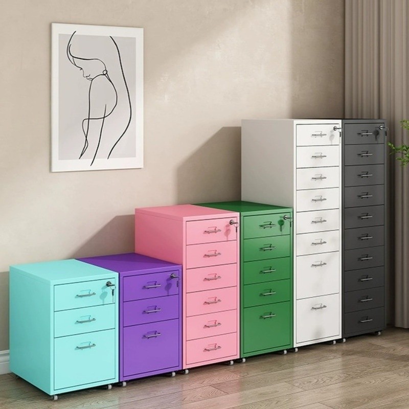 Drawer Style Storage Cabinet Ironwork Multi-level Drawer Cabinet ...