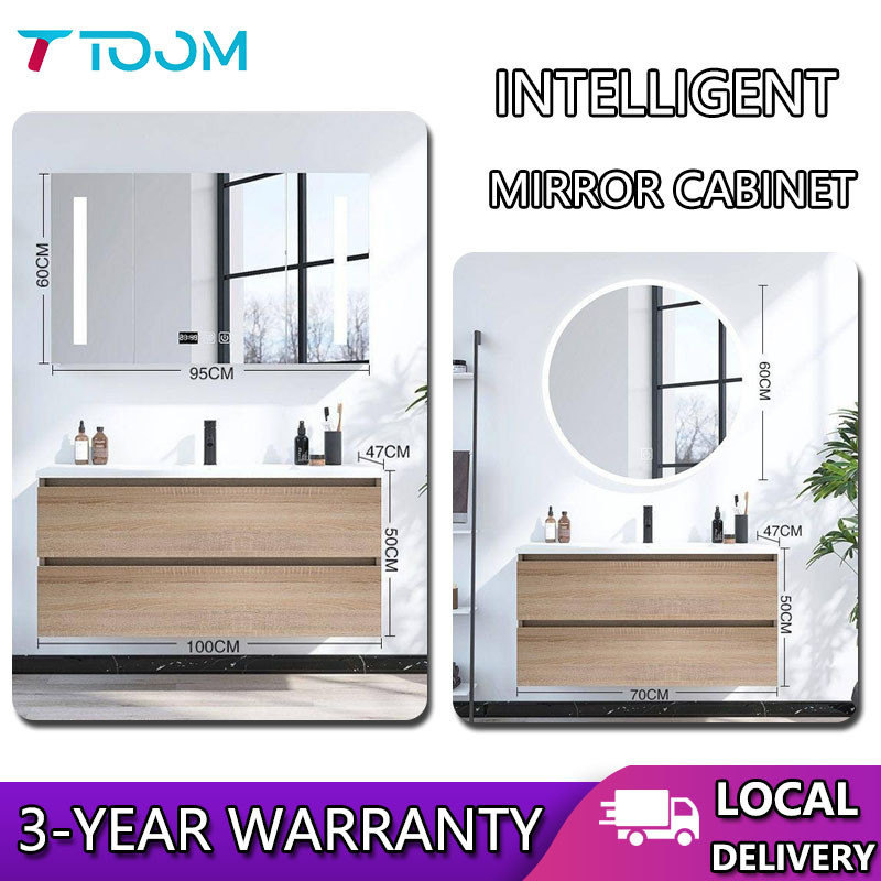 TO Bathroom Cabinet Combination Ceramic Nordic Modern Minimalist ...