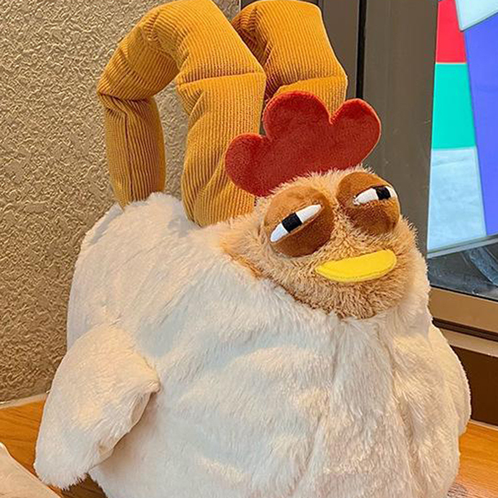 Chicken Plush Bag Ugly Handbag Funny Kawaii Chicken Bag Women Birthday ...