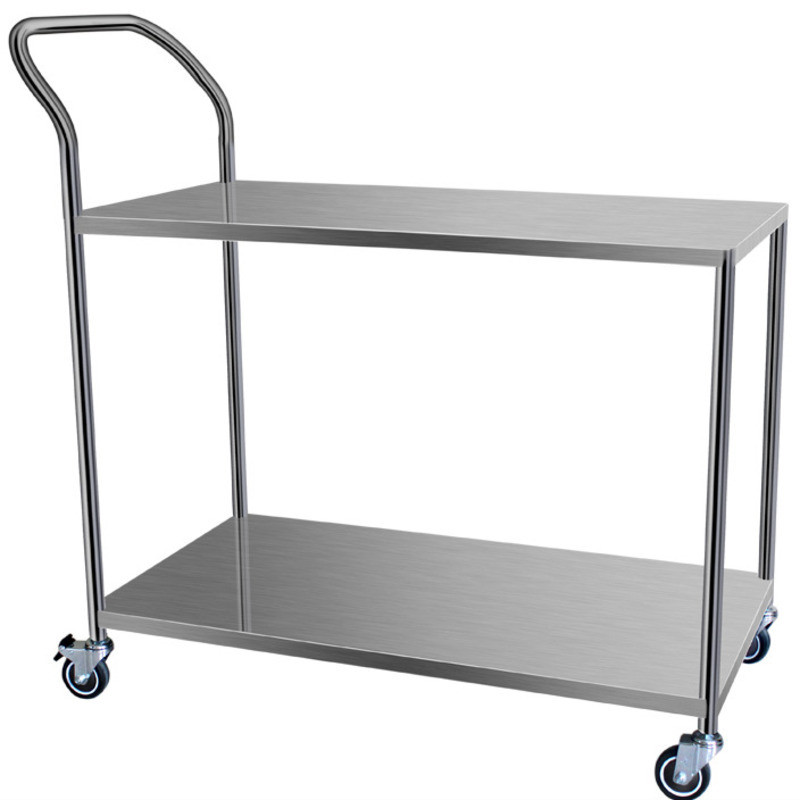 Trolley 304 Stainless Steel With Wheels Trolley No Installation Trolley ...