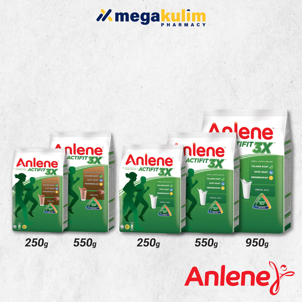 Anlene Regular / Chocolate Milk Powder (250g / 550g / 950g) | Shopee Singapore