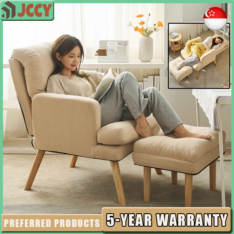 JCCY Sofa Chair Adjustable Recliner Chair for Bedroom-of Thicked ...