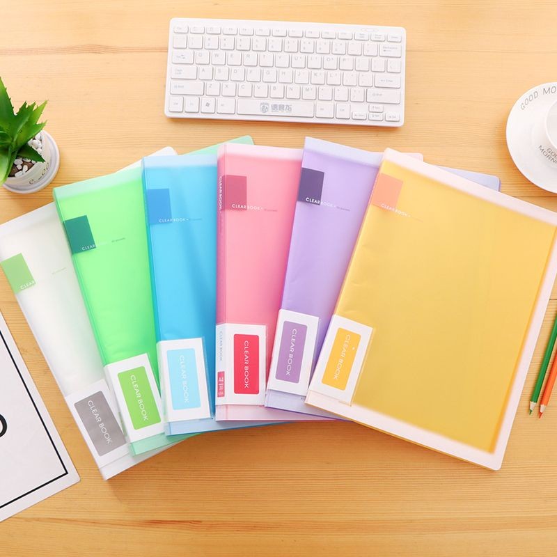 Orange Student Test Paper Folder A4 Multi-layer Insert Bag Office ...