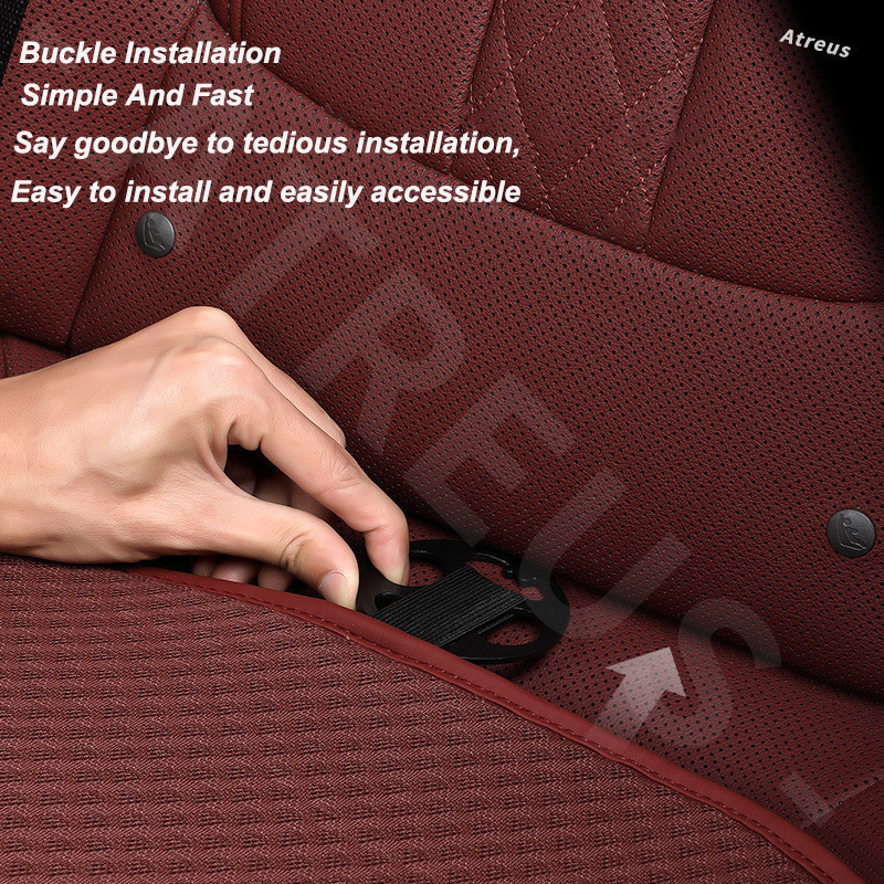 Mercedes Benz Car Seat Cushion Mat Non-Slip Seat Protector Pad Auto ...