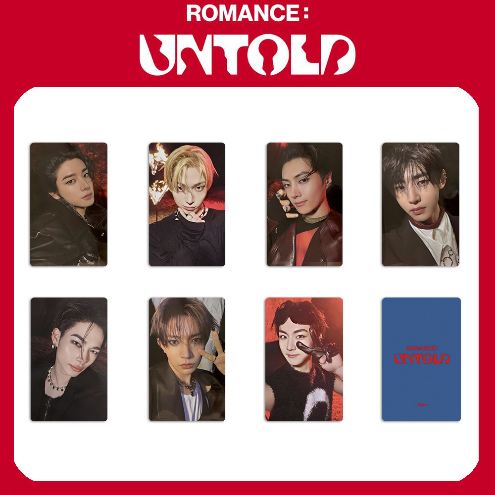Kpop Idol ENGENE ROMANCE UNTOLD album Photocards INCEPTION Photo Card ...