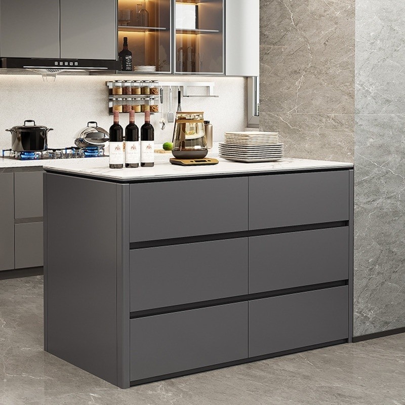 Iwaki Island countertop cabinet, separate kitchen, bar, partition ...