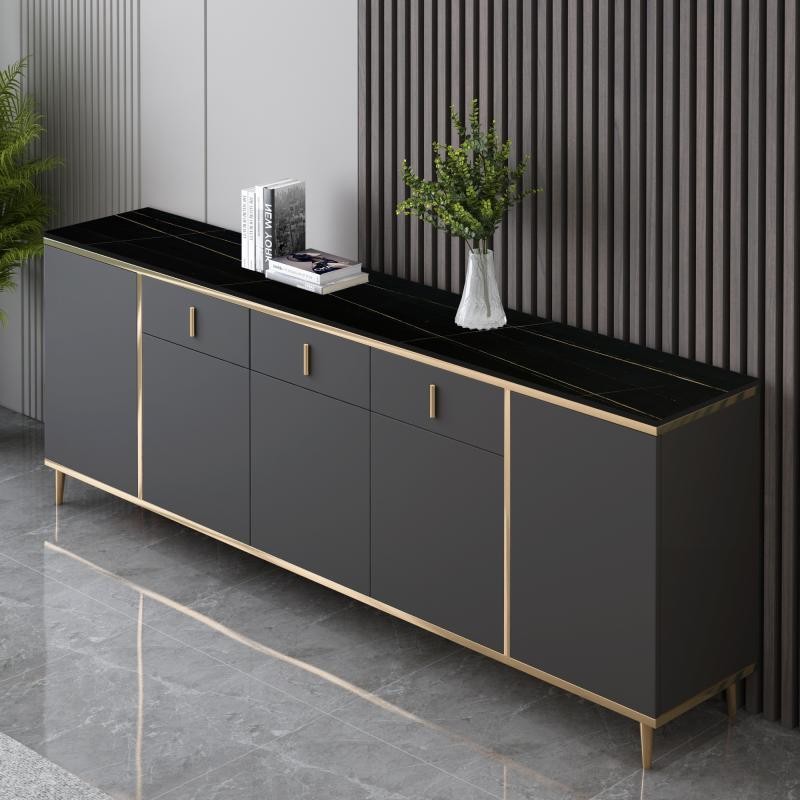 Kitchen Cabinet Home Rock Slab Storage Cabinet Living Room Entrance ...