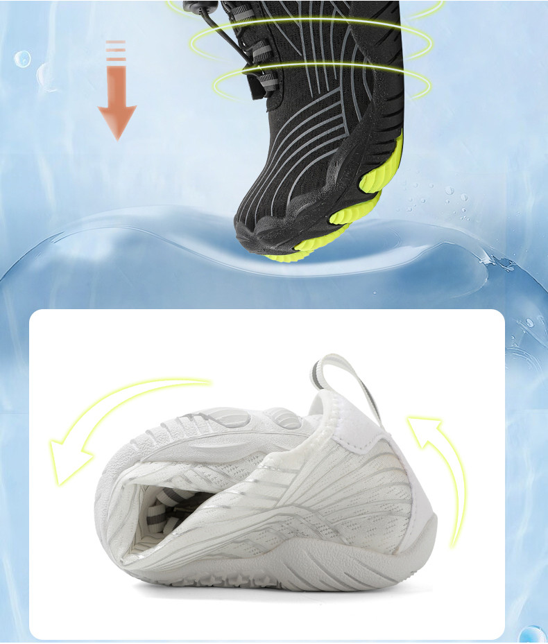 Men women Fitness sports shoes anti-slip barefoot shoes suitable for ...