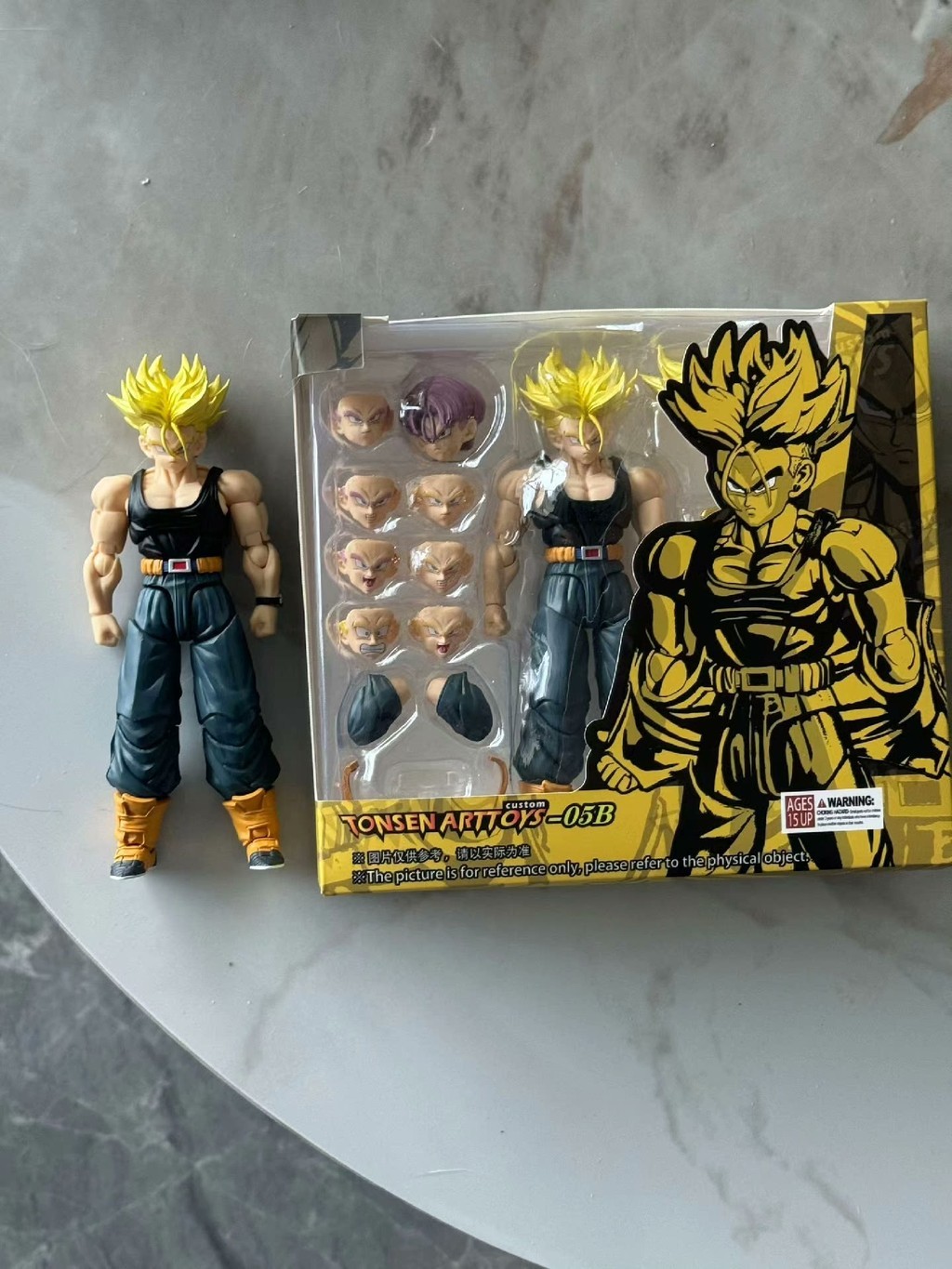 Tonsenarttoys Dragon Ball S.H.Figuarts Shf Trunks Super Saiyan Ssj1 ...