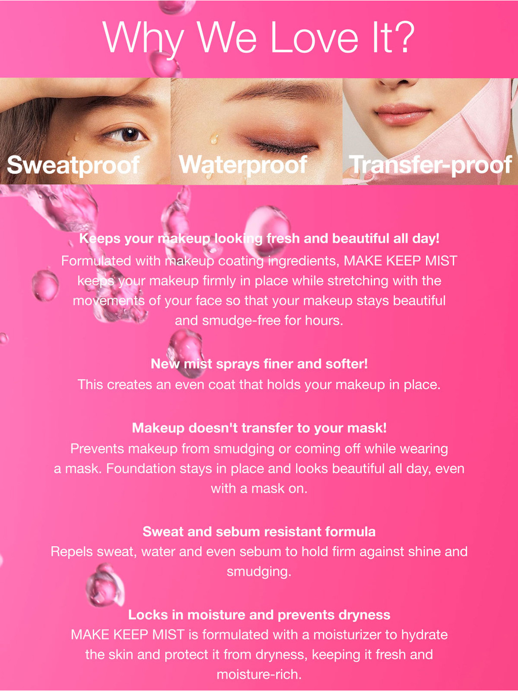 Kose Make Keep Mist EX+ 80ml / Powder 5g / Primer / Sakura Mist 80ml - COSME Japan No.1 makeup ...