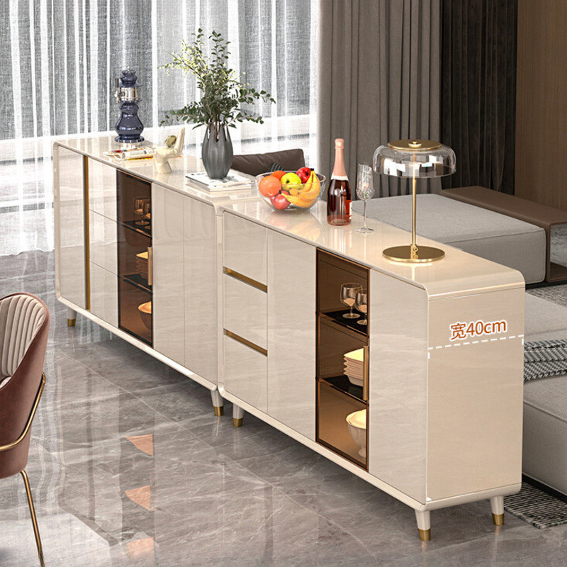 Light Luxury Italian Dining Cabinet, Modern And Simple Wall Mounted ...