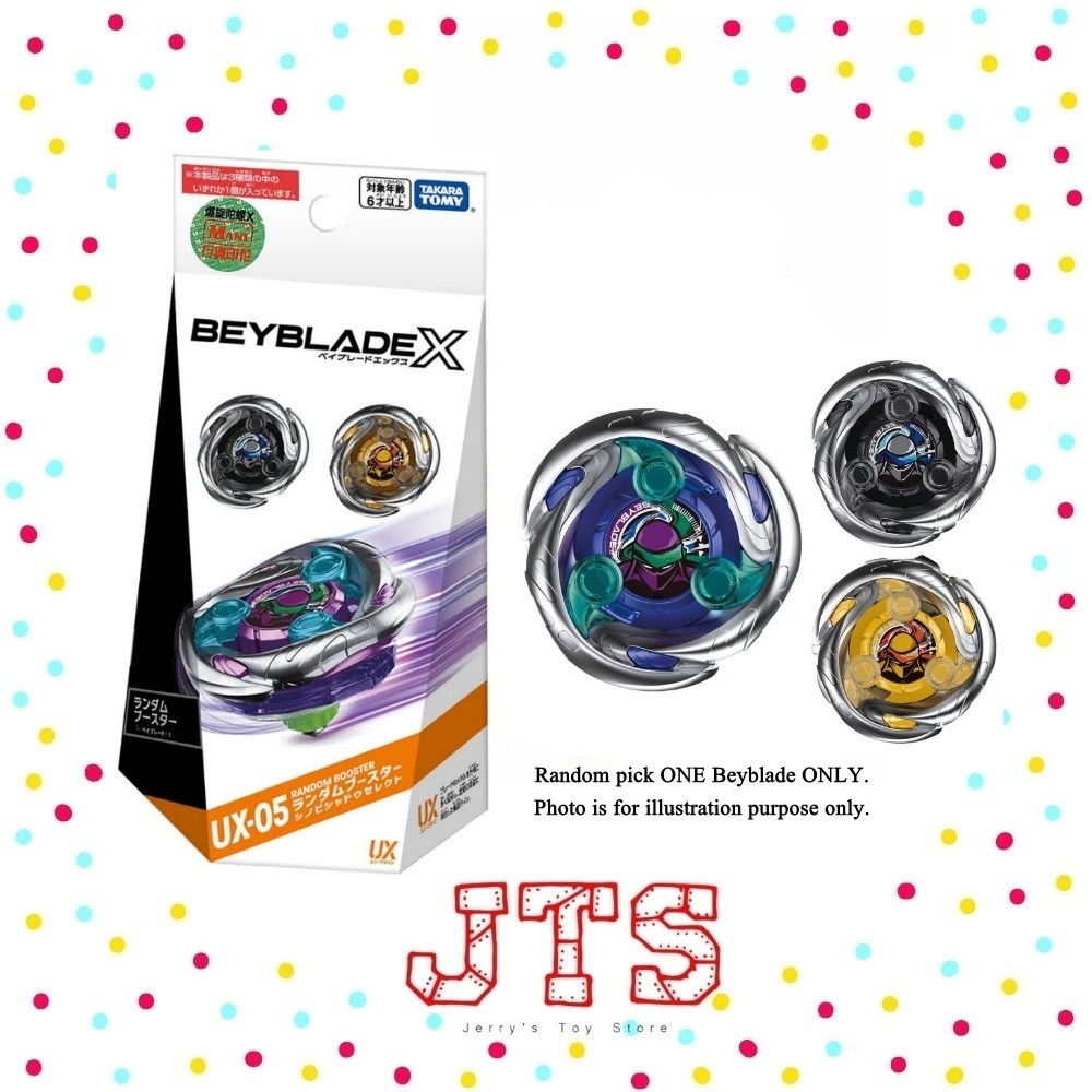 Takara Tomy Beyblade X UX-05 Random Booster Shinobi Shadow 914549 ...