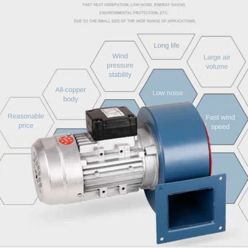 Low Noise Exhaust Steam Blower Small Industrial Boiler Induced Draft ...