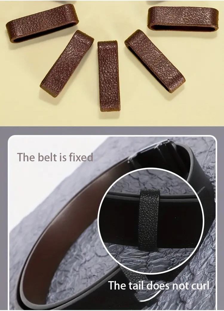 1 PCS Belt Loop Unisex Waist Belt Loop Small Ring Belt Tail Fixed ...