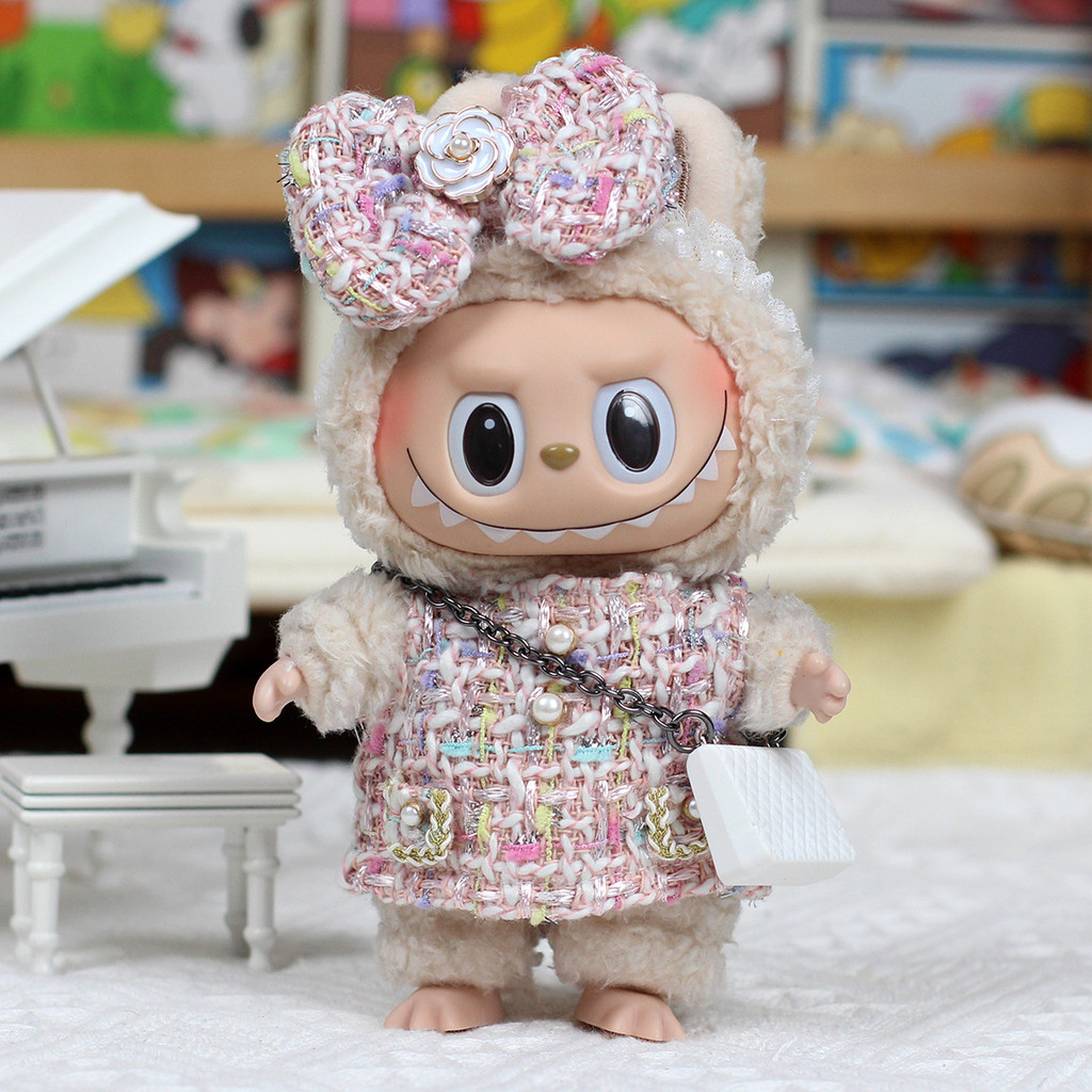 24HOME [Clothes only] 17cm Labubu baby clothes labubu cloth series ...