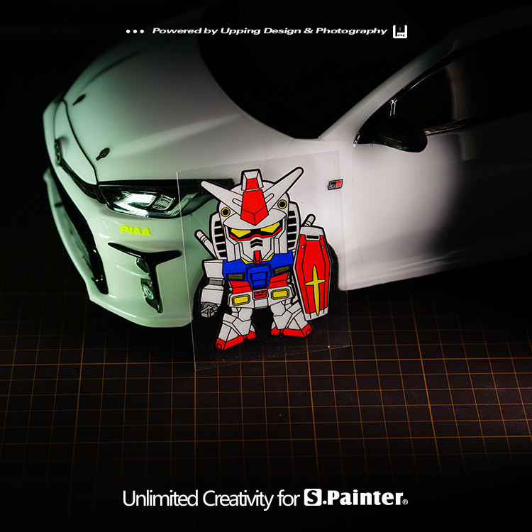 ** Stickers ** Anime Gundam Stickers Cute Electric Car Stickers ...