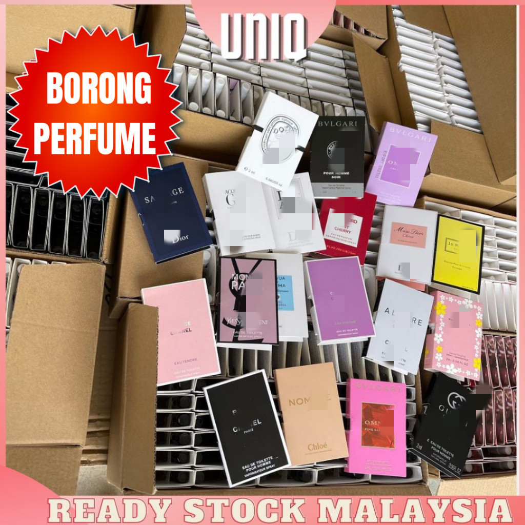 UNIQ Perfume 2ml/Perfume Tester/Perfume For Her/Perfume For Him/Minyak ...