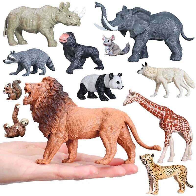 NEW Wild Animal Zoo Tiger Kangaroo Elephant Snake Bear Deer Koala ...