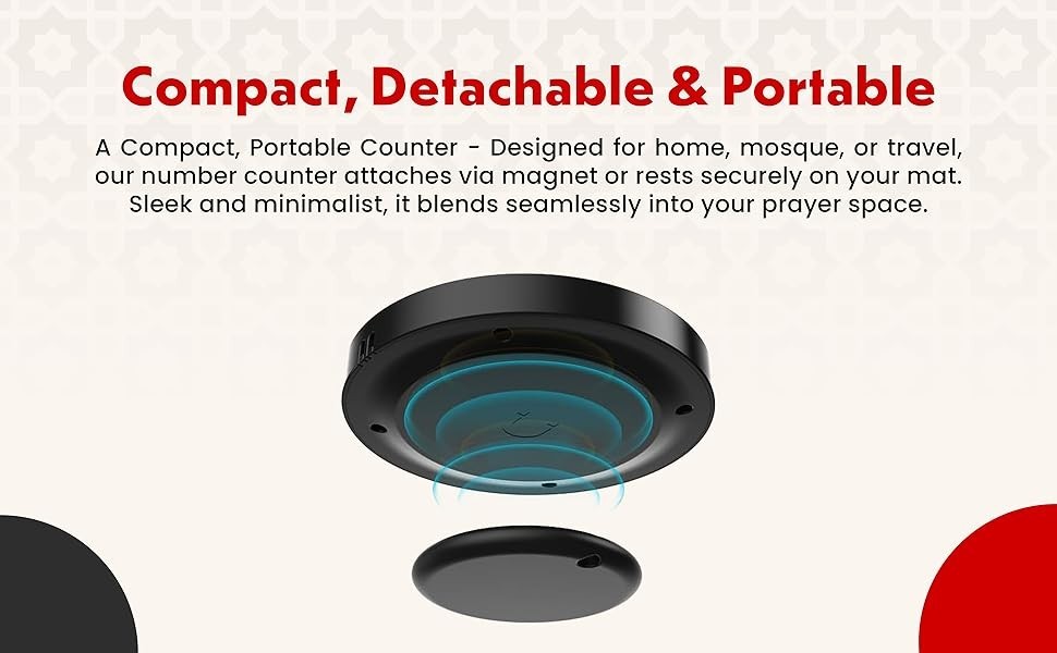 Smart Rakaat Counter with Sensor Islamic Digital Prayer Tracker ...