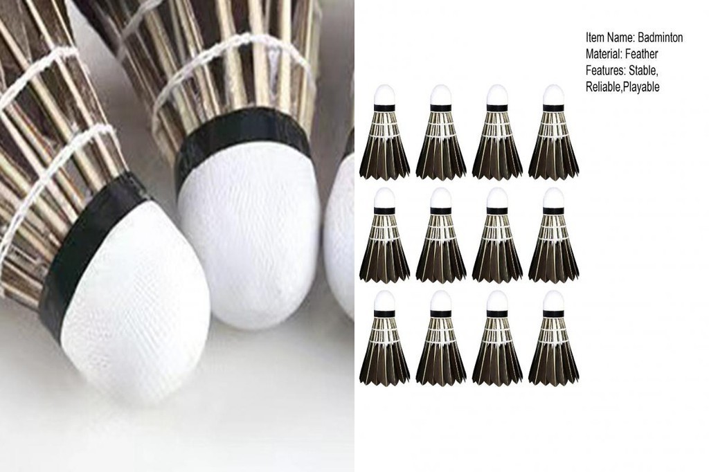yuanzhen Premium Badminton Shuttlecock Stable Flight Badminton Shuttle ...