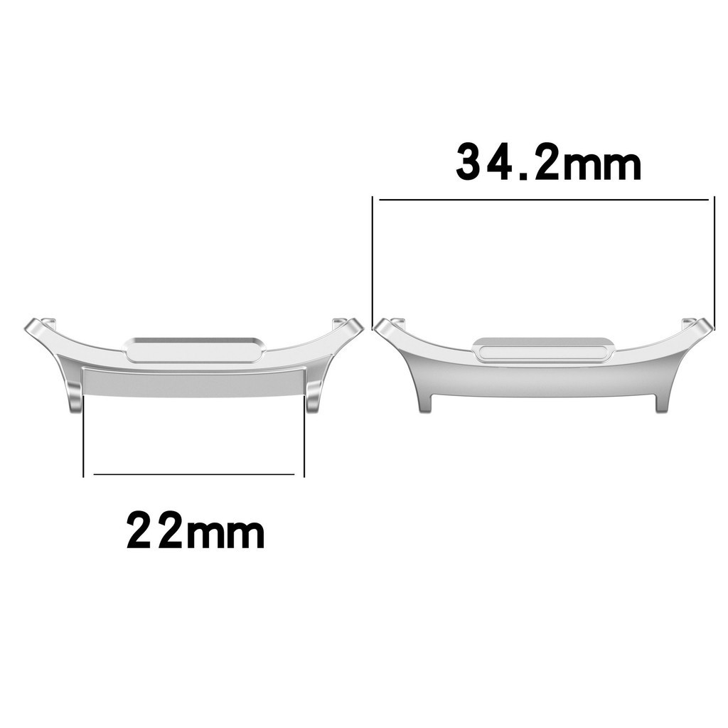 No Gap Adaptor Stainless Steel Watch Strap Connector for Samsung Watch ...