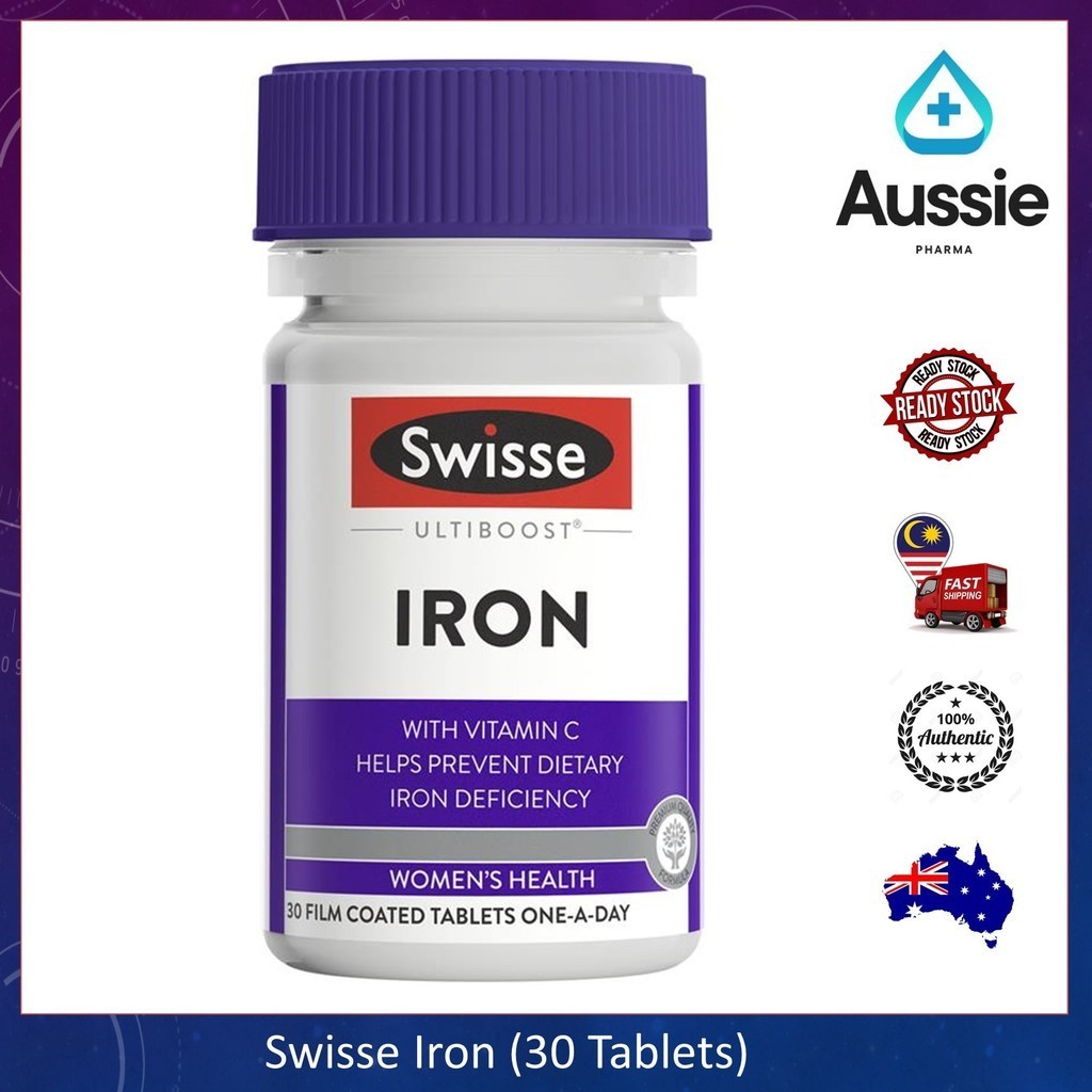 SWISSE Ultiboost Iron (30 Tablets) | Shopee Singapore