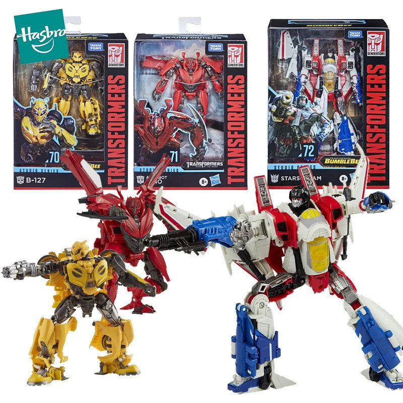 Hasbro Transformers Studio Series Action Figure Starscream Bumblebee ...
