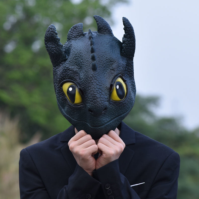 How to Train Your Dragon Manual Same Model Toothless Headgear Funny ...