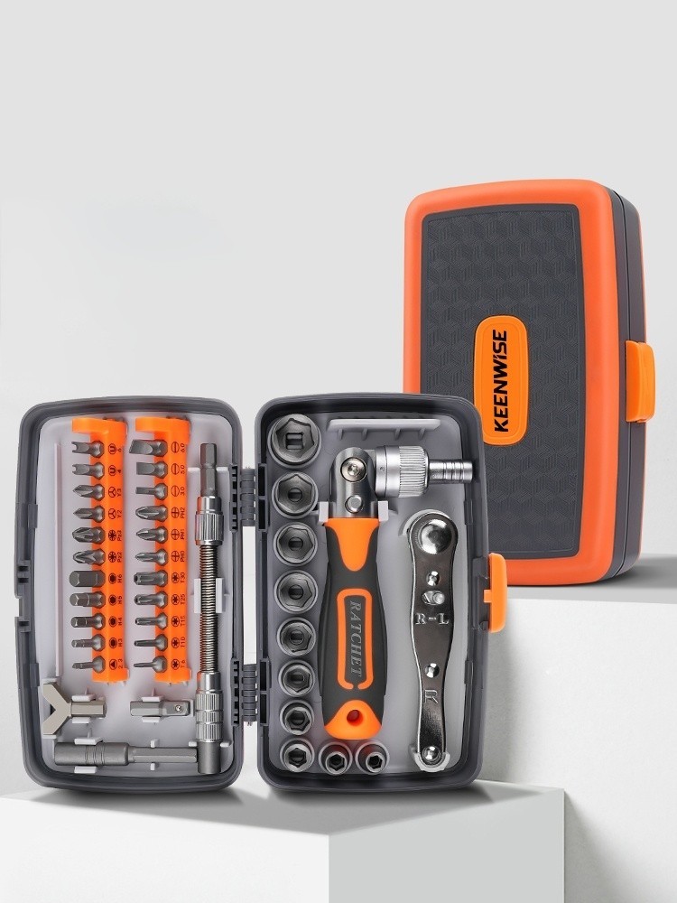 Ratchet Socket Wrench Precision Screwdriver Set Motorcycle On-board ...