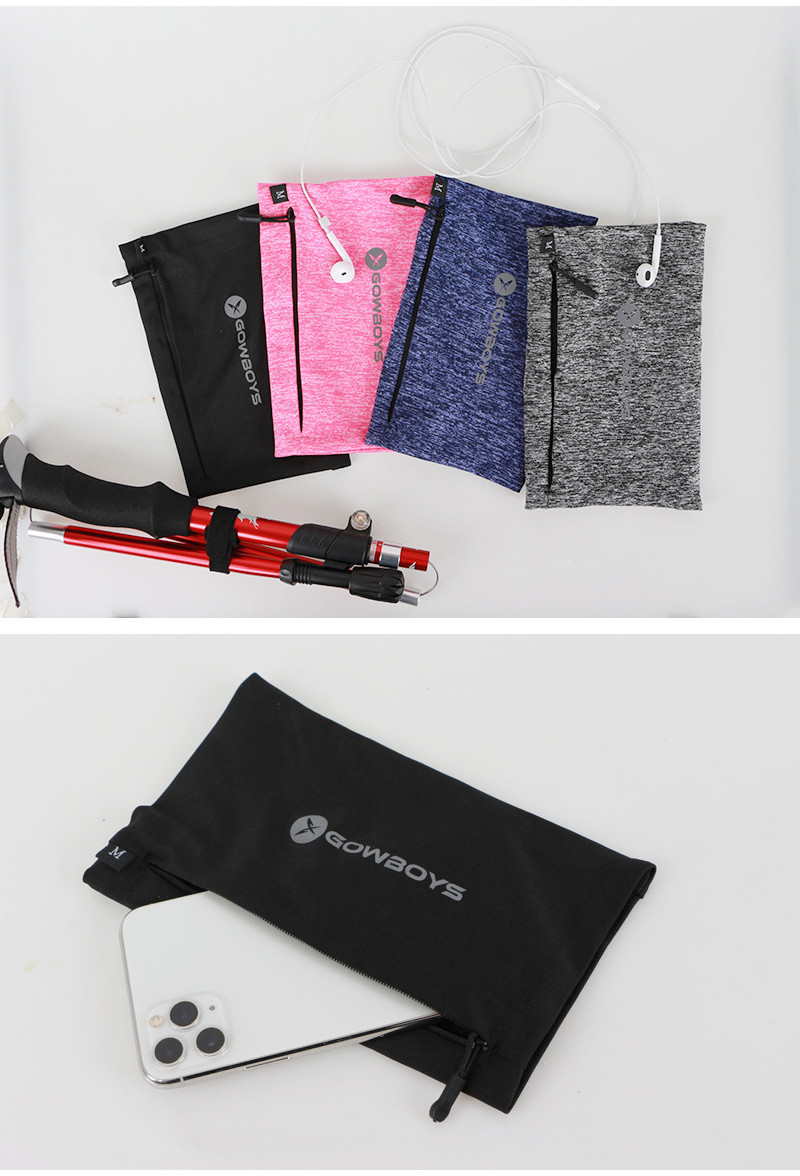 Men Women Reflective Running Elastic Close Fitting Arm Bag For Below 8 ...