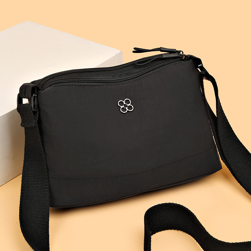 Retro Color Lightweight Bags Commute Minimalist Multilayer One Shoulder ...