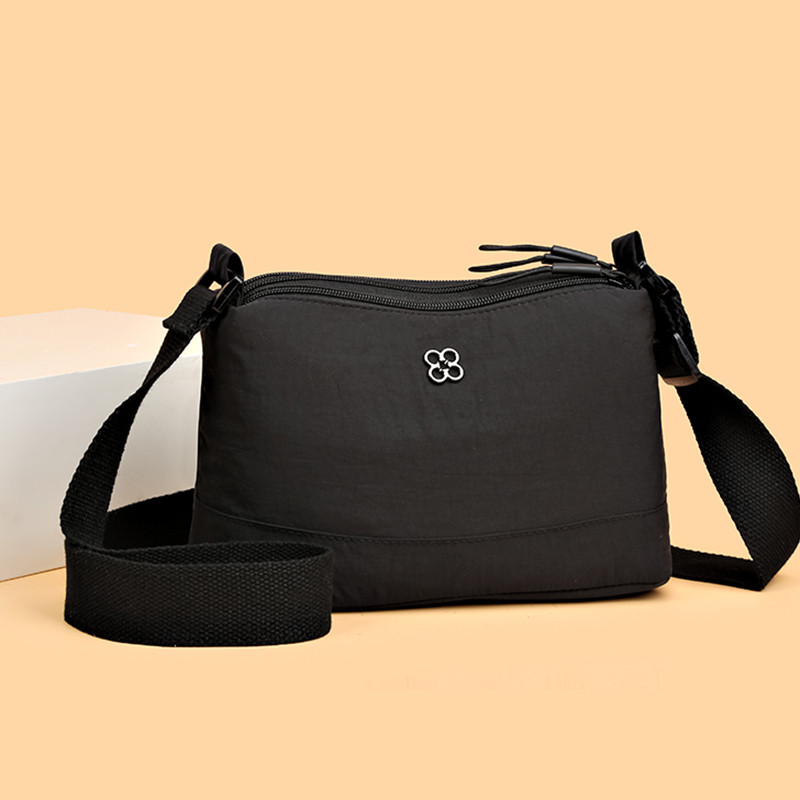 Retro Color Lightweight Bags Commute Minimalist Multilayer One Shoulder ...