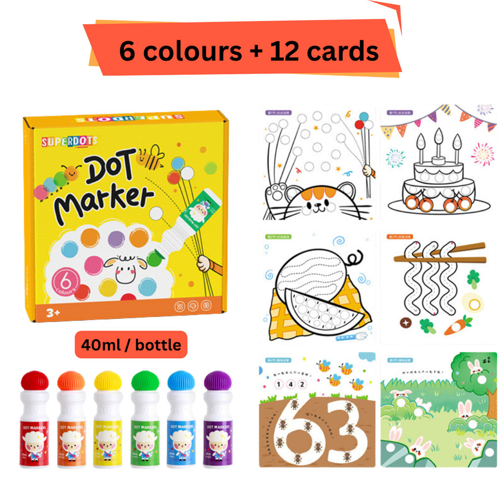 Superdots Dot Marker Dab-A-Dot Big Size Painting Colouring Free Dot Dot ...