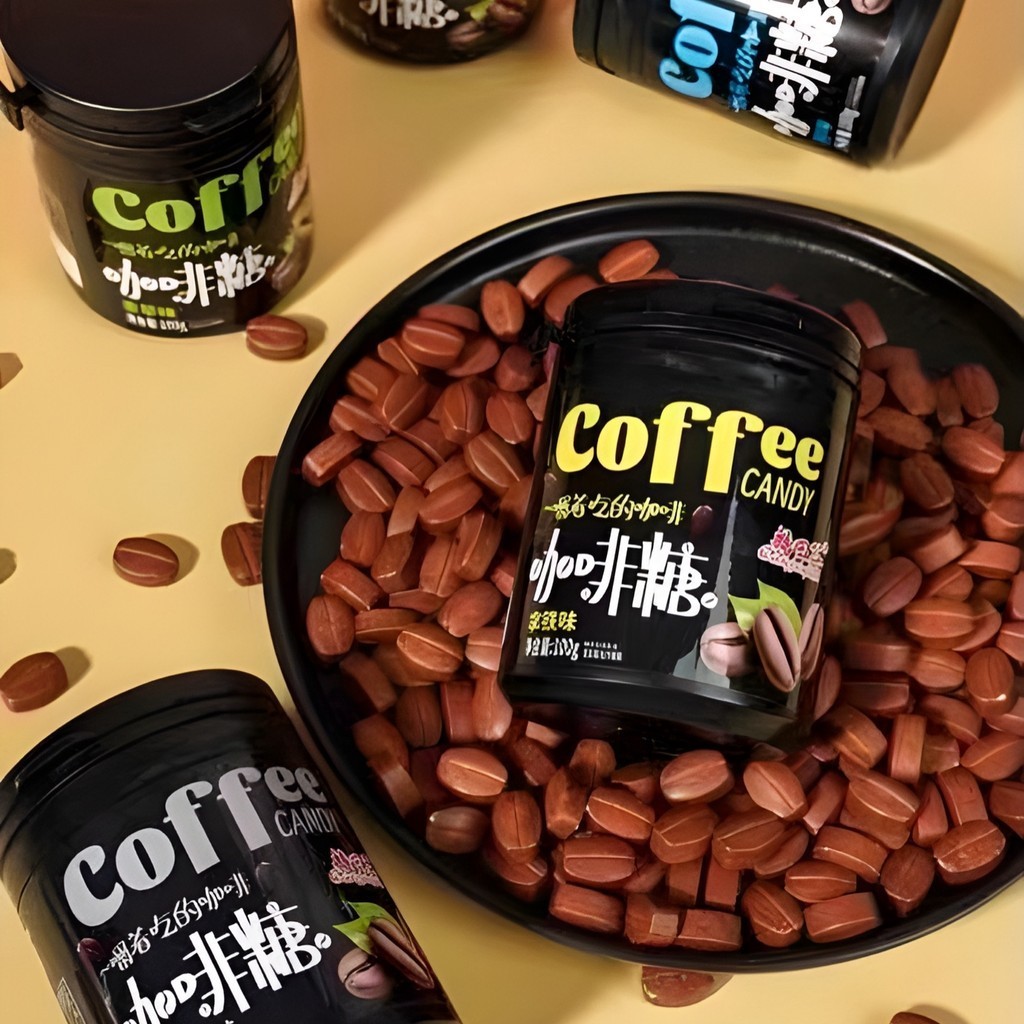 [SG Stocks][Extra Strong] Chewable Low Sugar Coffee Candy Beans ...