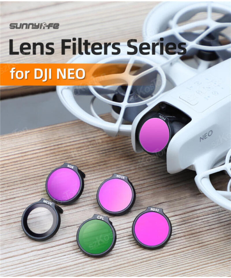 【konouyo】Drones Lens Filters For DJI Neo ND Filter Set CPL UV ND8 ND16 ...