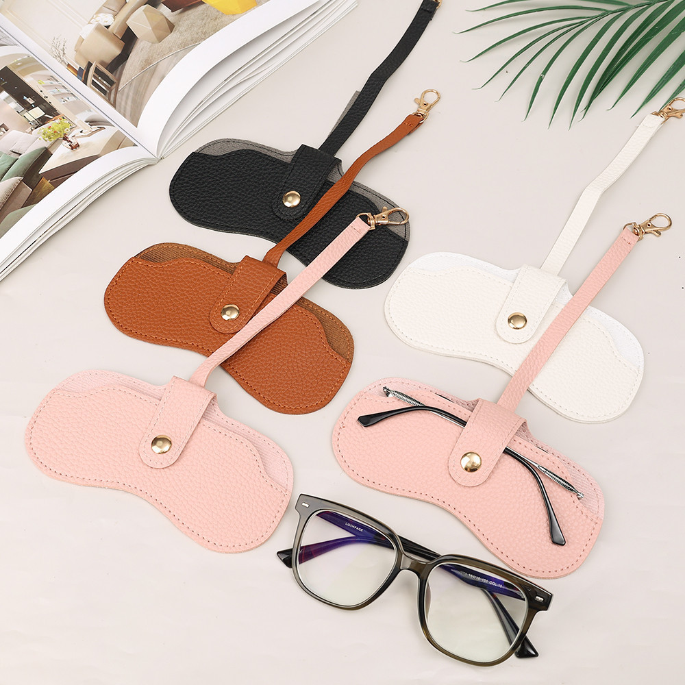 Eyewear Bag With Hanging Buckle - Eyeglasses Protective Cover ...