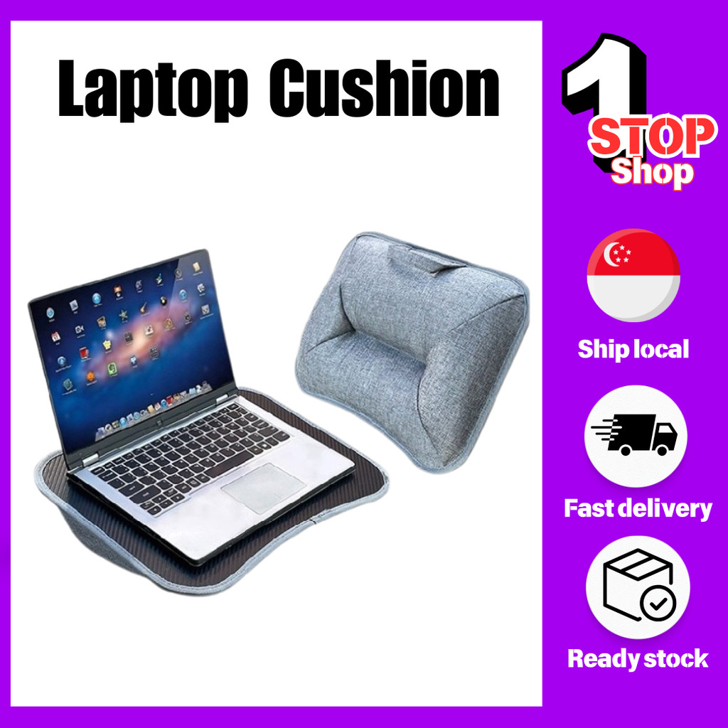 lap laptop desk stand with cushion multipurpose desks portable desks ...