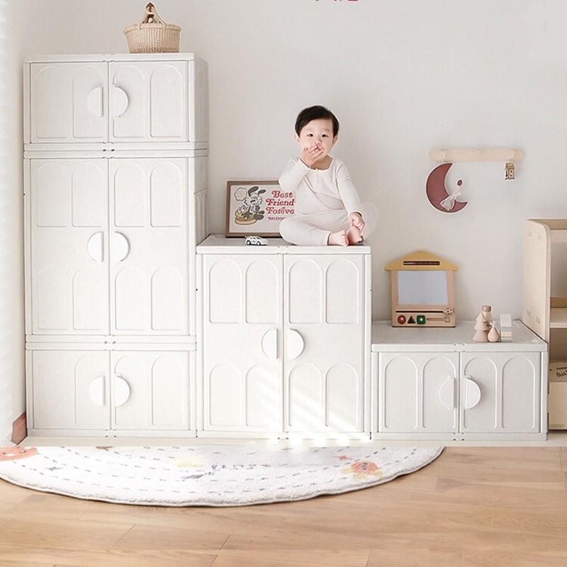 Toy Storage Baby Wardrobe Toy Storage Cabinet Large Capacity Kids ...