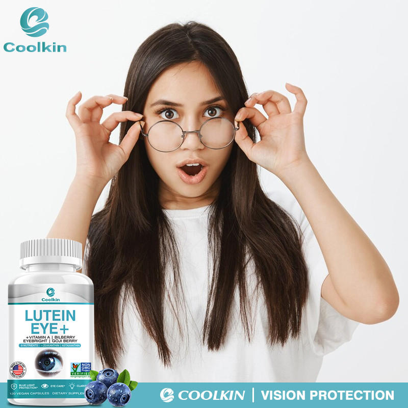 Coolkin LUTEIN EYE+ – Vision Protection Supplement – For Macular Health ...