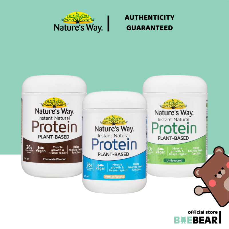 Nature's Way Instant Natural Protein Powder Vanilla / Natural ...