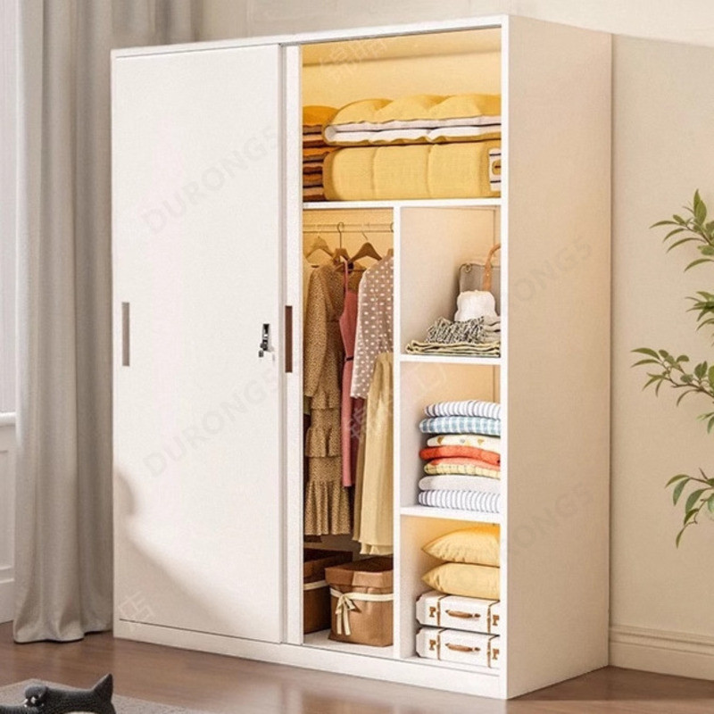 Wardrobe Steel Kids Wardrobe Modern Simplify With Storage Cabinet ...