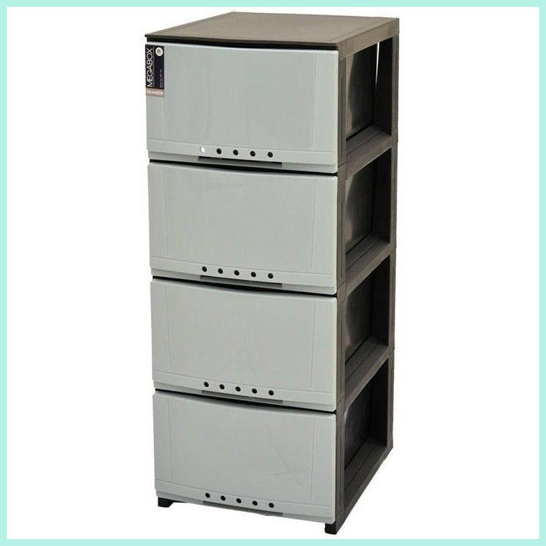 MEGABOX SLIM DRAWER 4LAYER / MULTIPURPOSE ORGANIZER-164-4L | Shopee ...